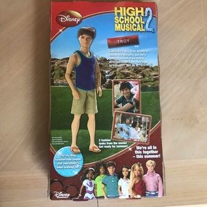 Disney | Toys | Disney High School Musical 2 Hsm2 Troy Doll Nwt | Poshmark